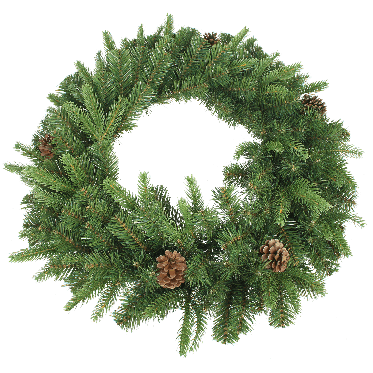 Wianek świąteczny z szyszkami MoodMe Pinia, śr. 60cm Wianek świąteczny z szyszkami MoodMe Pinia, śr. 60cm