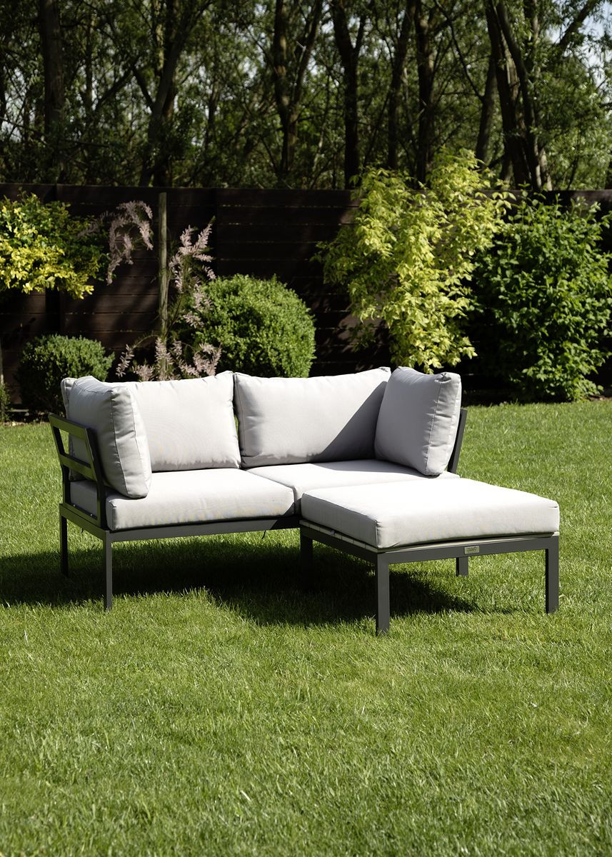 Zestaw ogrodowy narożnik Focus Garden JAVA Light Grey