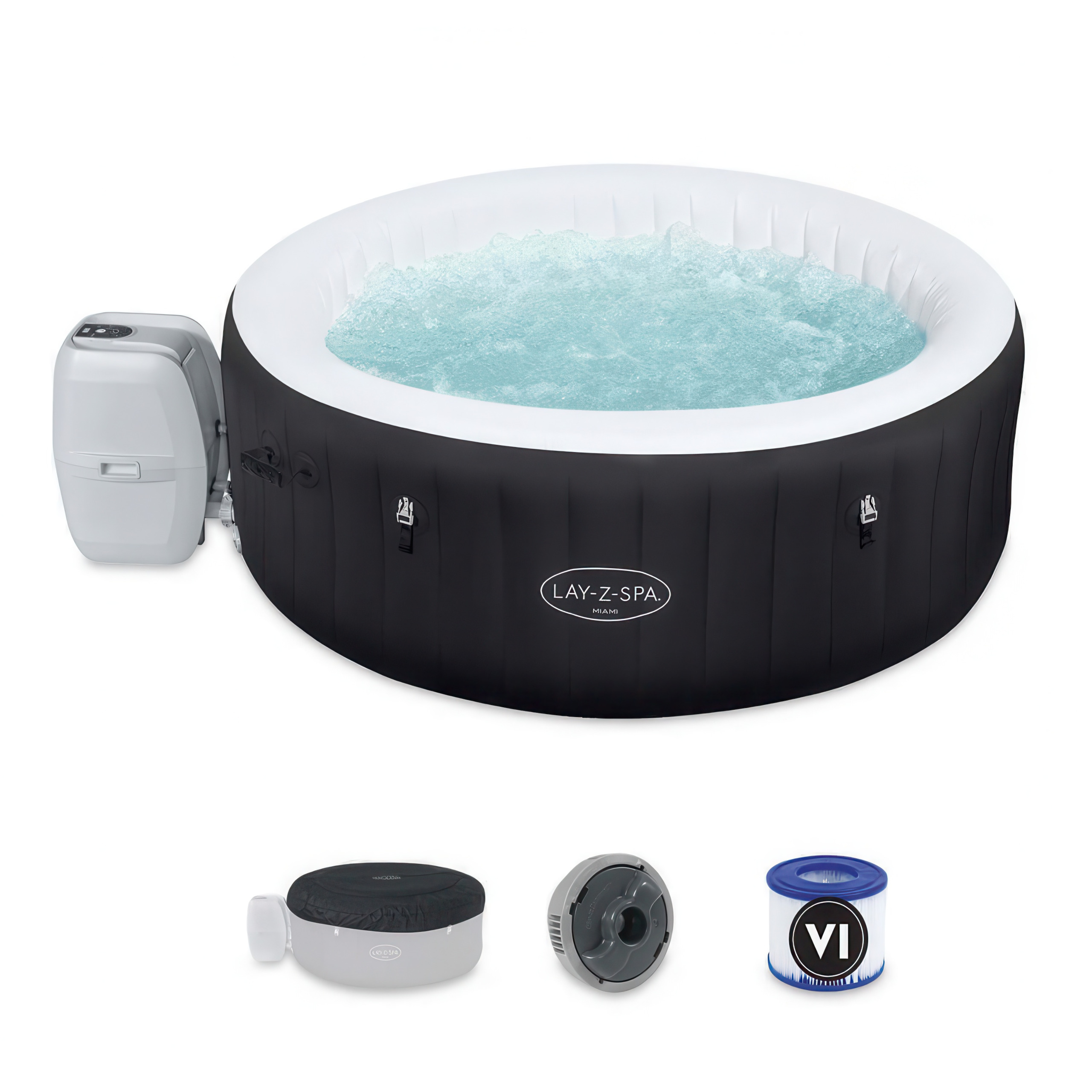 Jacuzzi ogrodowe MIAMI, dmuchane 4-osobowe - Bestway