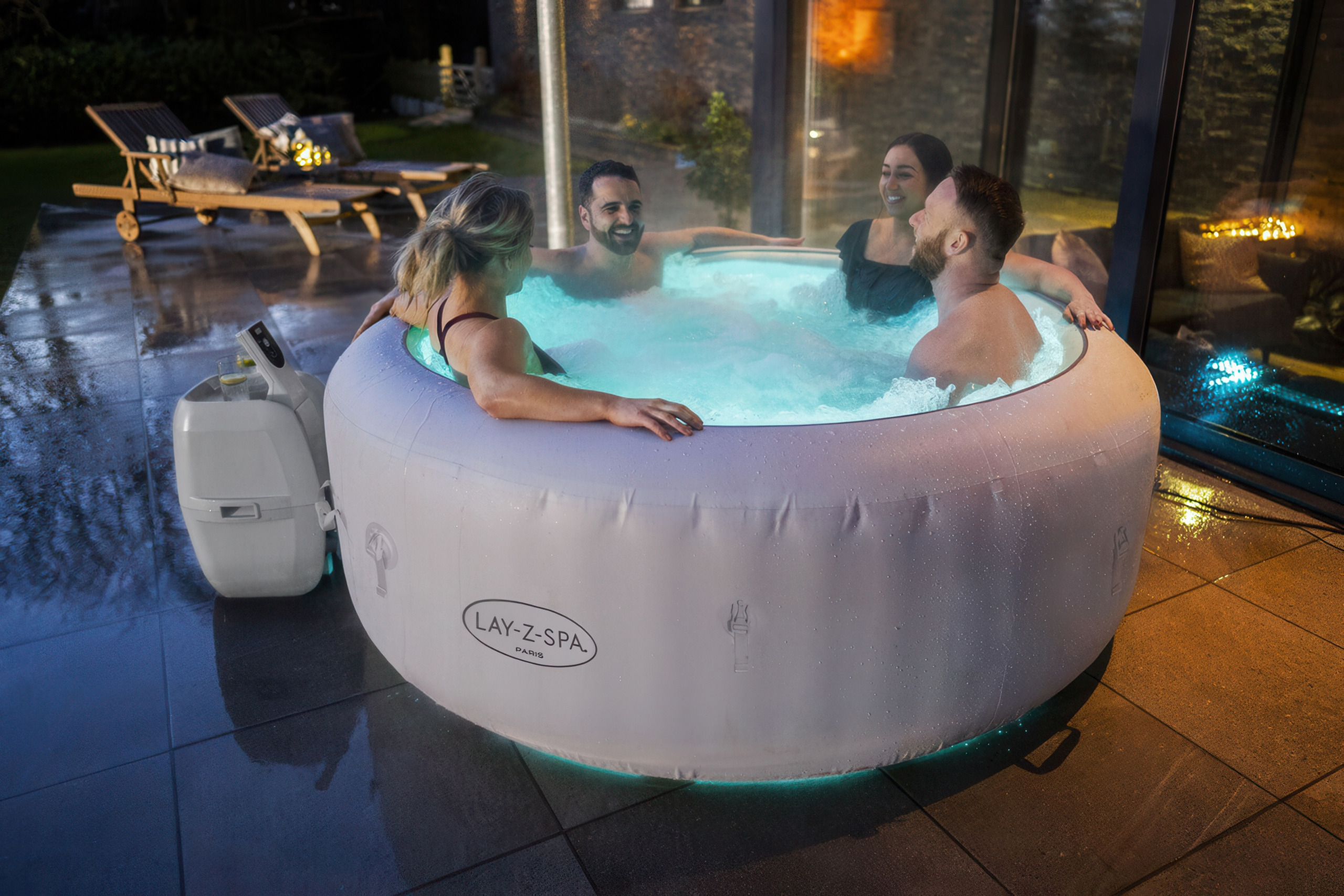 Ogrodowe nadmuchiwane jacuzzi PARIS 6-osobowe - Bestway