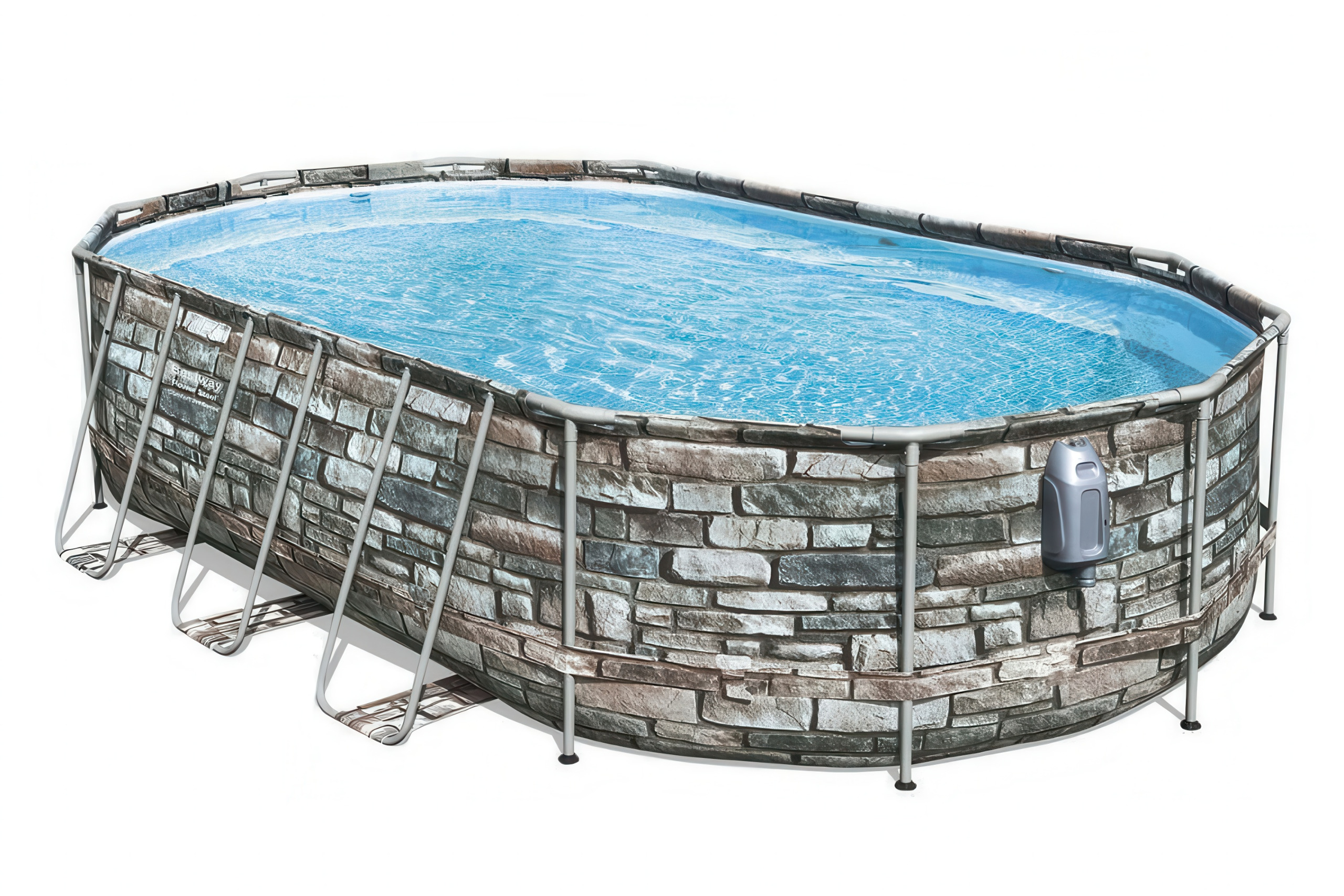 Stelażowy basen POWER Steel z zestawem 6x3,6x1,2m Bestway