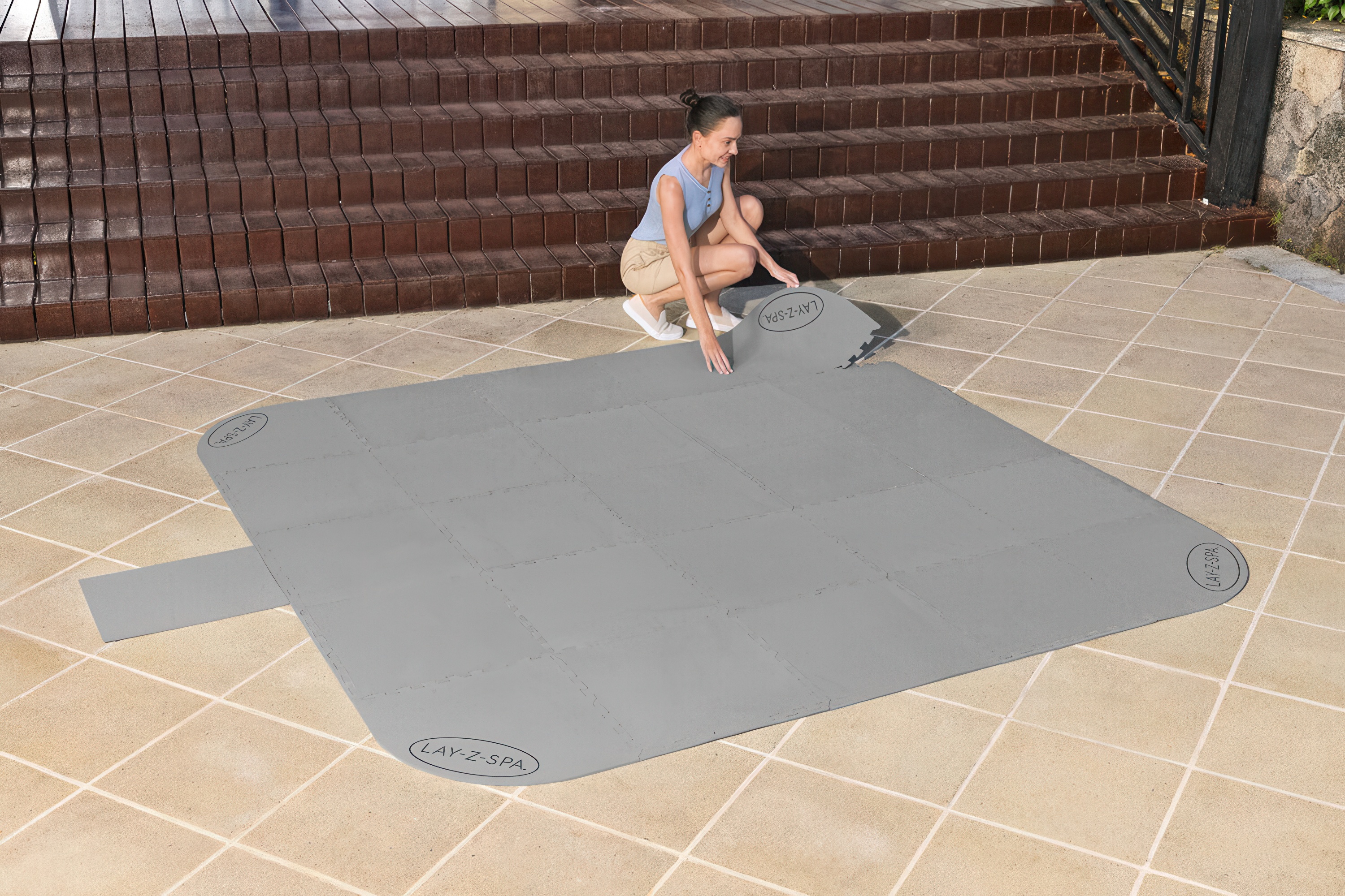 Mata ochronna pod jacuzzi LAY-Z-SPA 2x2m - Bestway