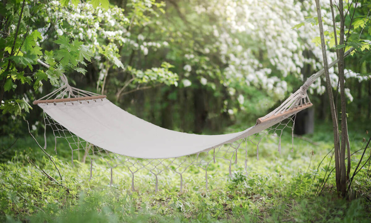 Leniwe popołudnie w ogrodzie – leżaki i hamaki